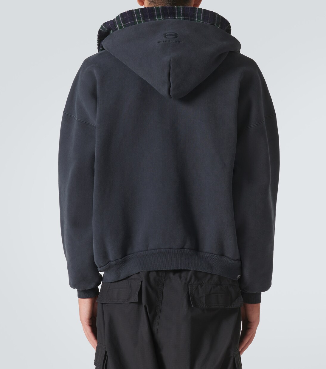 Unity Sports Icon cotton hoodie in blue - Balenciaga | Mytheresa