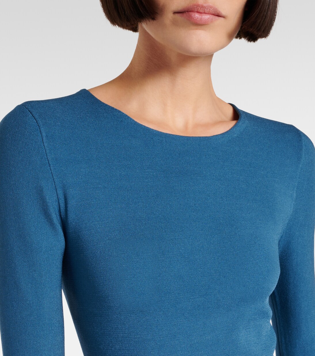 Damoni pleated midi dress in blue - Simkhai | Mytheresa