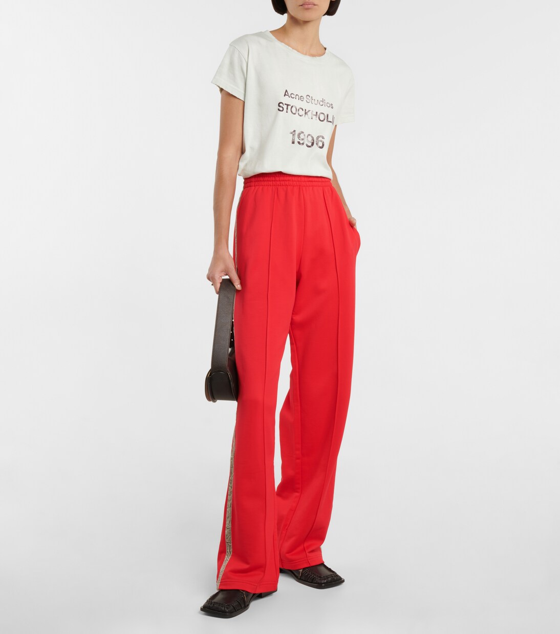 Pantalon de survêtement en rouge – Acne Studios | Mytheresa