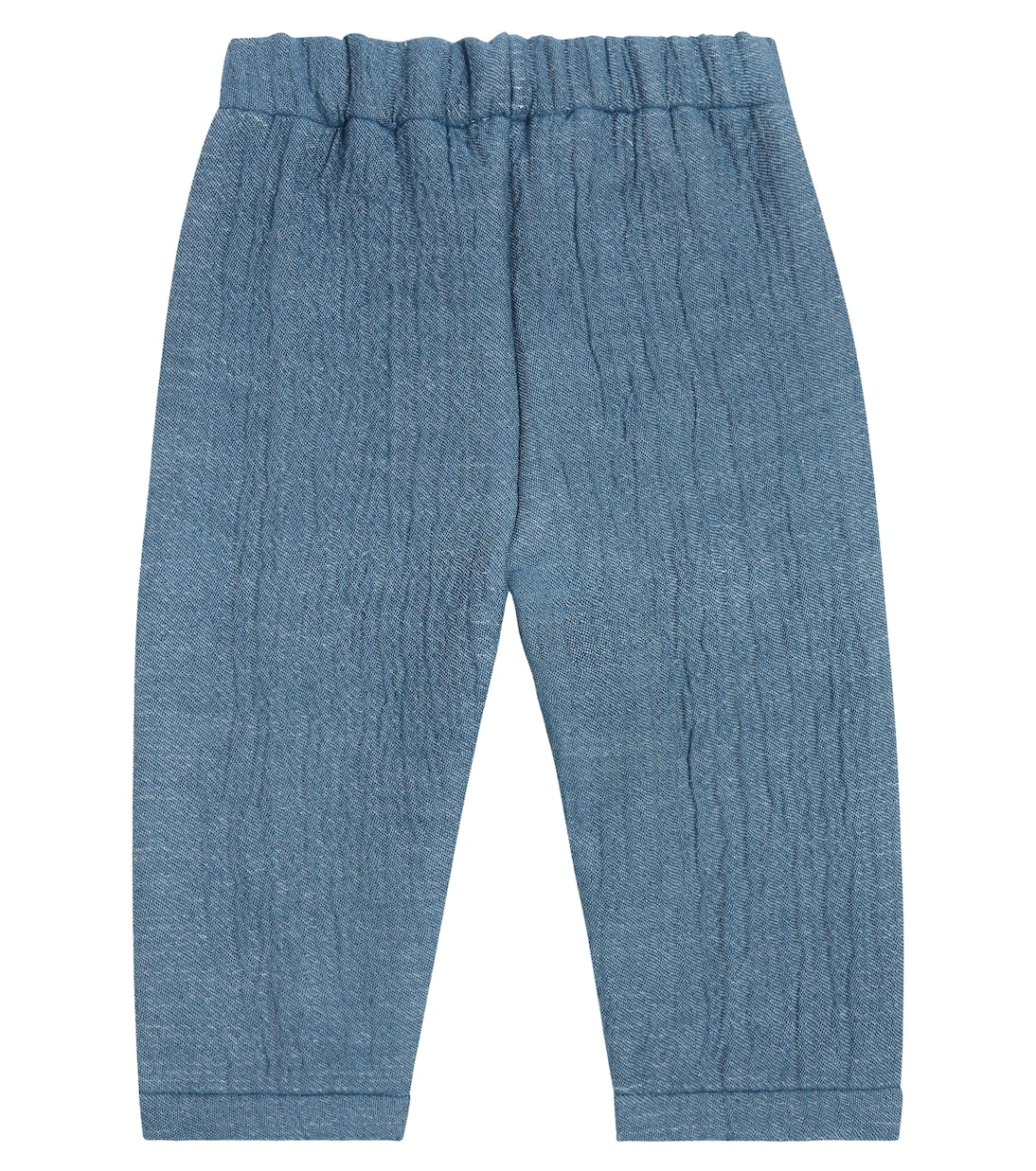 Baby Sini cotton-blend pants in blue - Donsje | Mytheresa