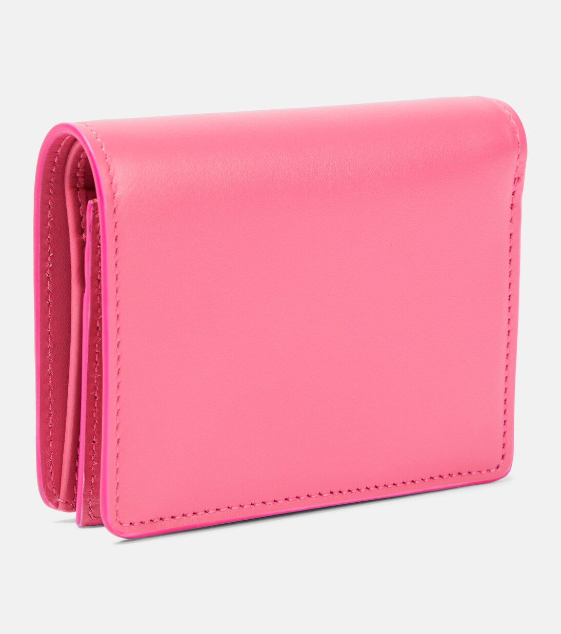 DG leather wallet in pink - Dolce Gabbana | Mytheresa