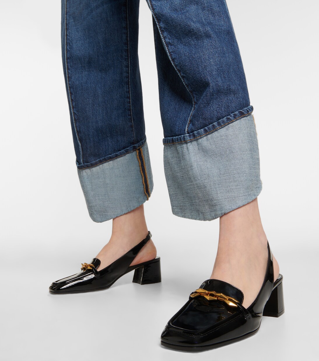 Diamond Tilda 45 slingback pumps in black - Jimmy Choo | Mytheresa