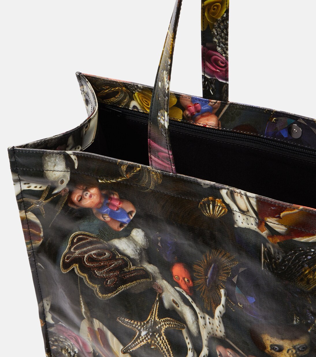 x Per Sundberg printed tote bag in multicoloured - Acne Studios | Mytheresa