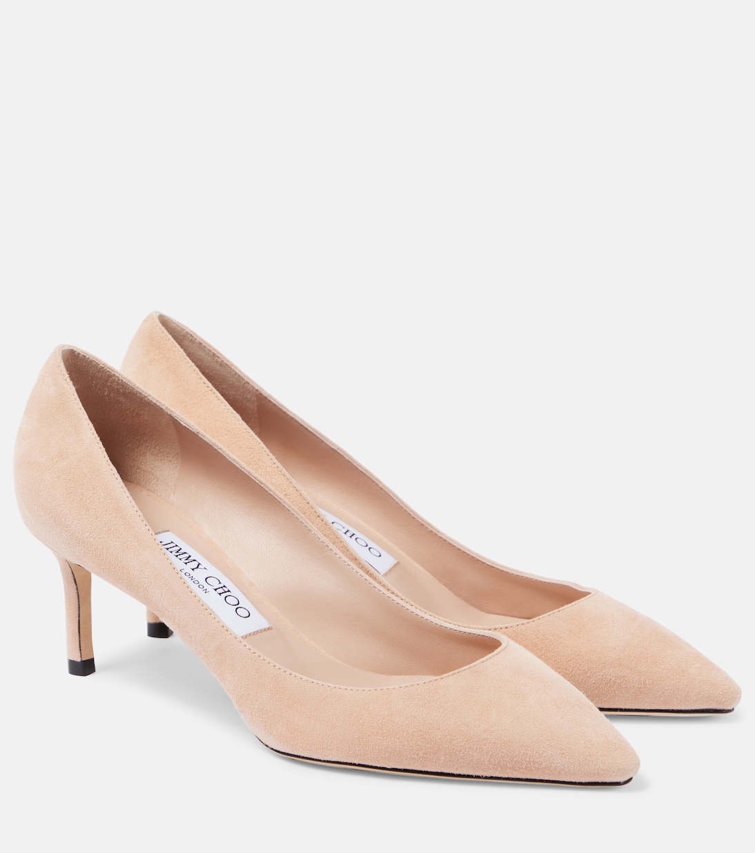 Pumps Romy 60 in suede in Beige - Jimmy Choo | Mytheresa
