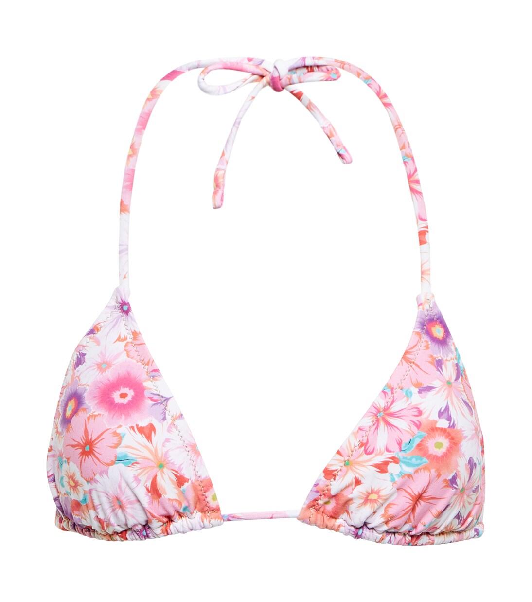 Suan floral bikini top in multicoloured - Reina Olga | Mytheresa