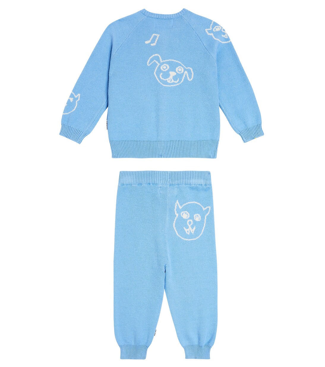 블루 유아 - Brody 카디건 & Sol 팬츠 세트 - Molo | Mytheresa