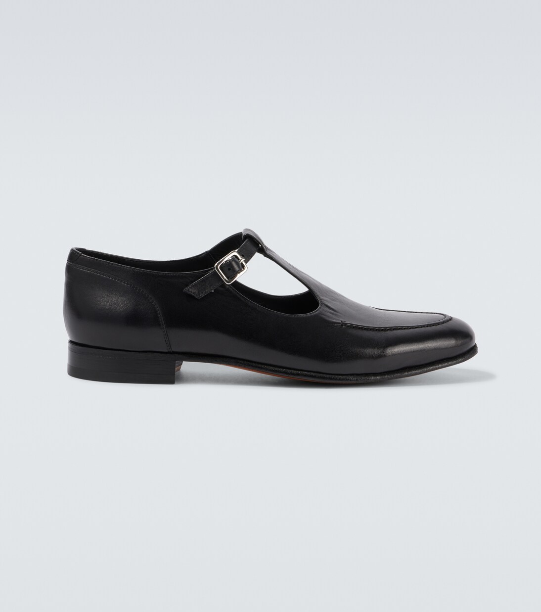 School leather loafers in black - Bode | Mytheresa