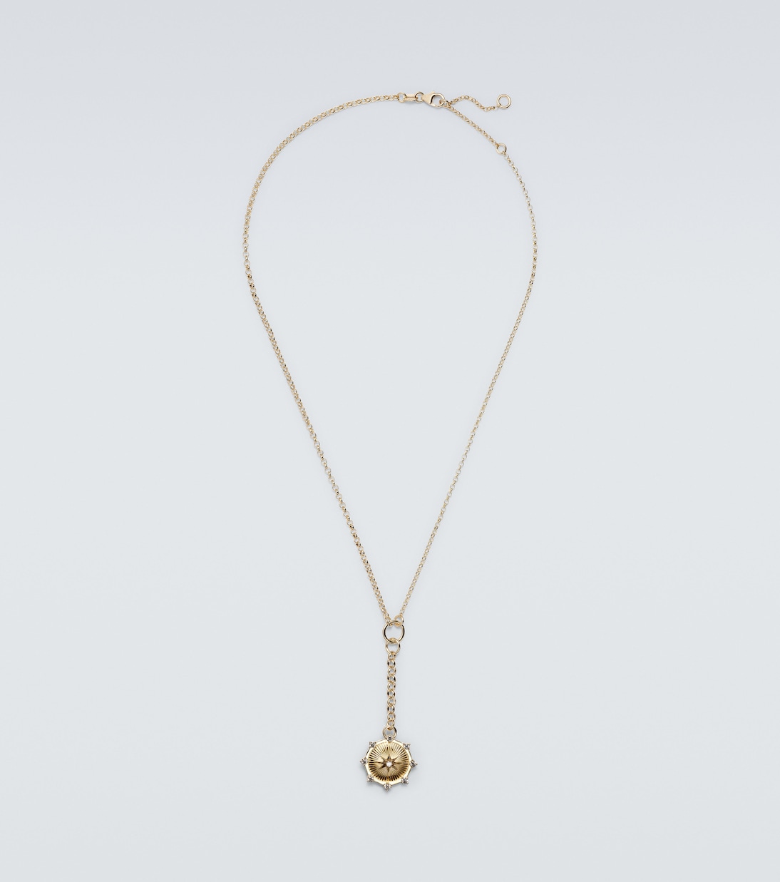 Spark Love 18kt gold chain necklace with diamonds in gold - Found Rae ...