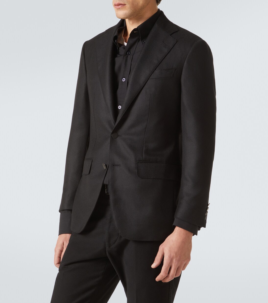 Cashmere blazer in black - Thom Sweeney | Mytheresa