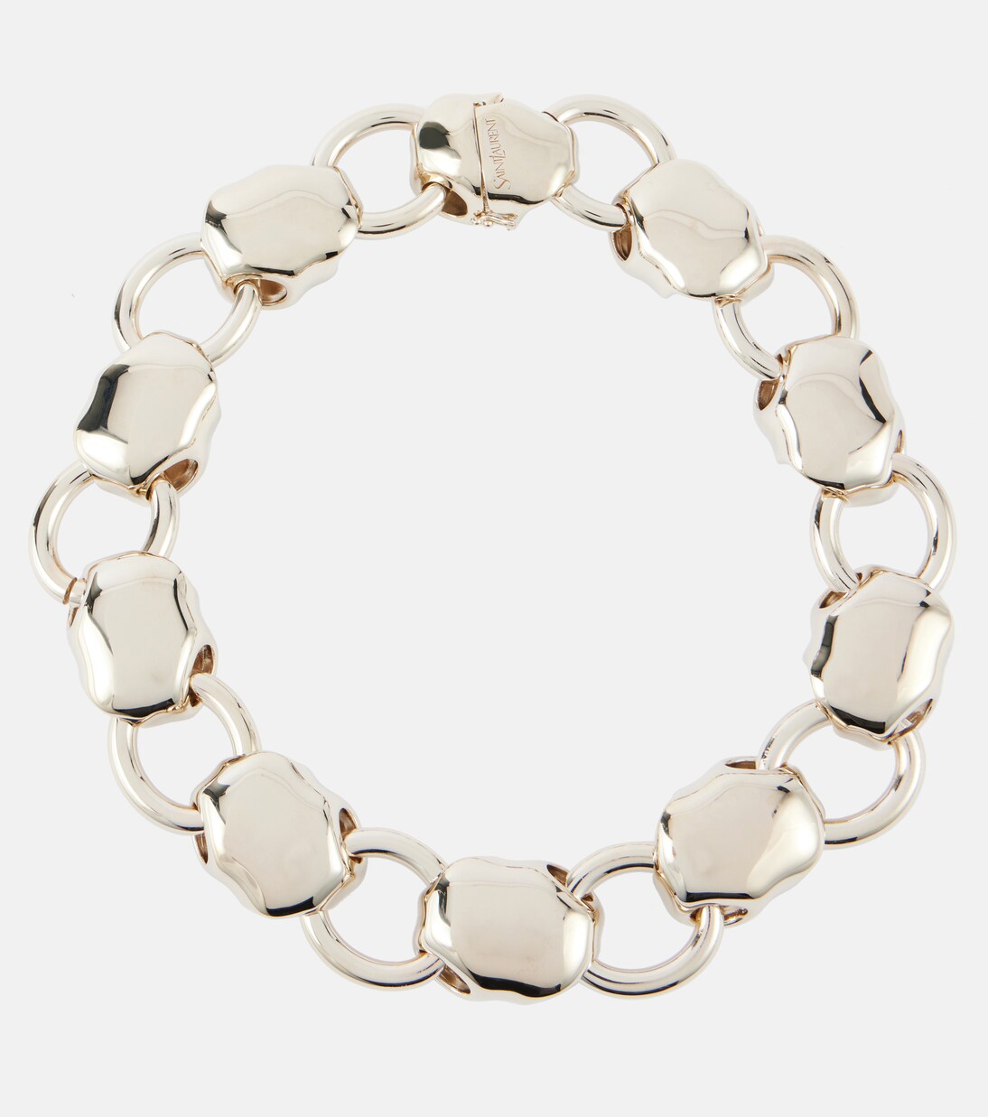 Collar Shell en dorado - Saint Laurent | Mytheresa