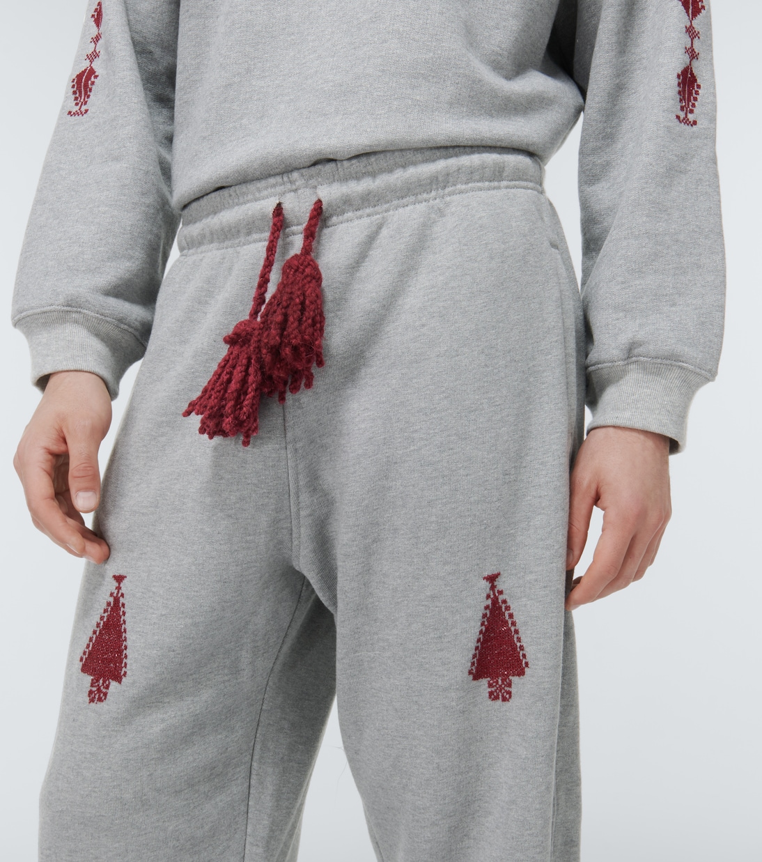Makhlut Lakiya sweatpants in grey - Adish | Mytheresa