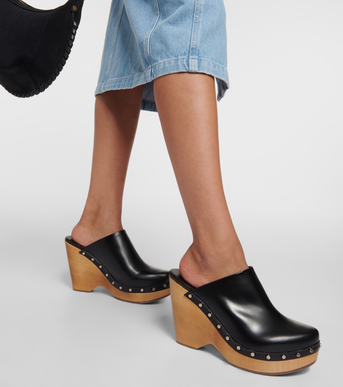 Tsuko leather clogs in black - Isabel Marant | Mytheresa