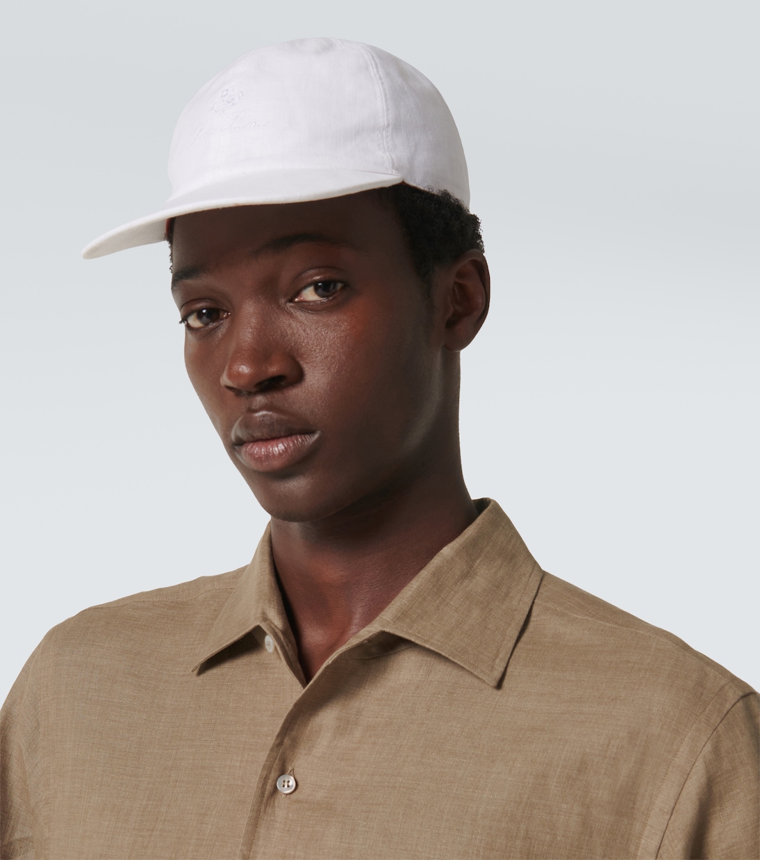 Linen baseball cap in white - Loro Piana | Mytheresa