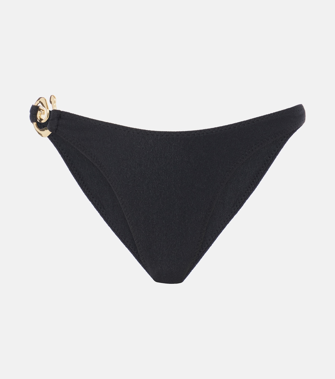 Spiral low-rise bikini bottoms in black - Same | Mytheresa