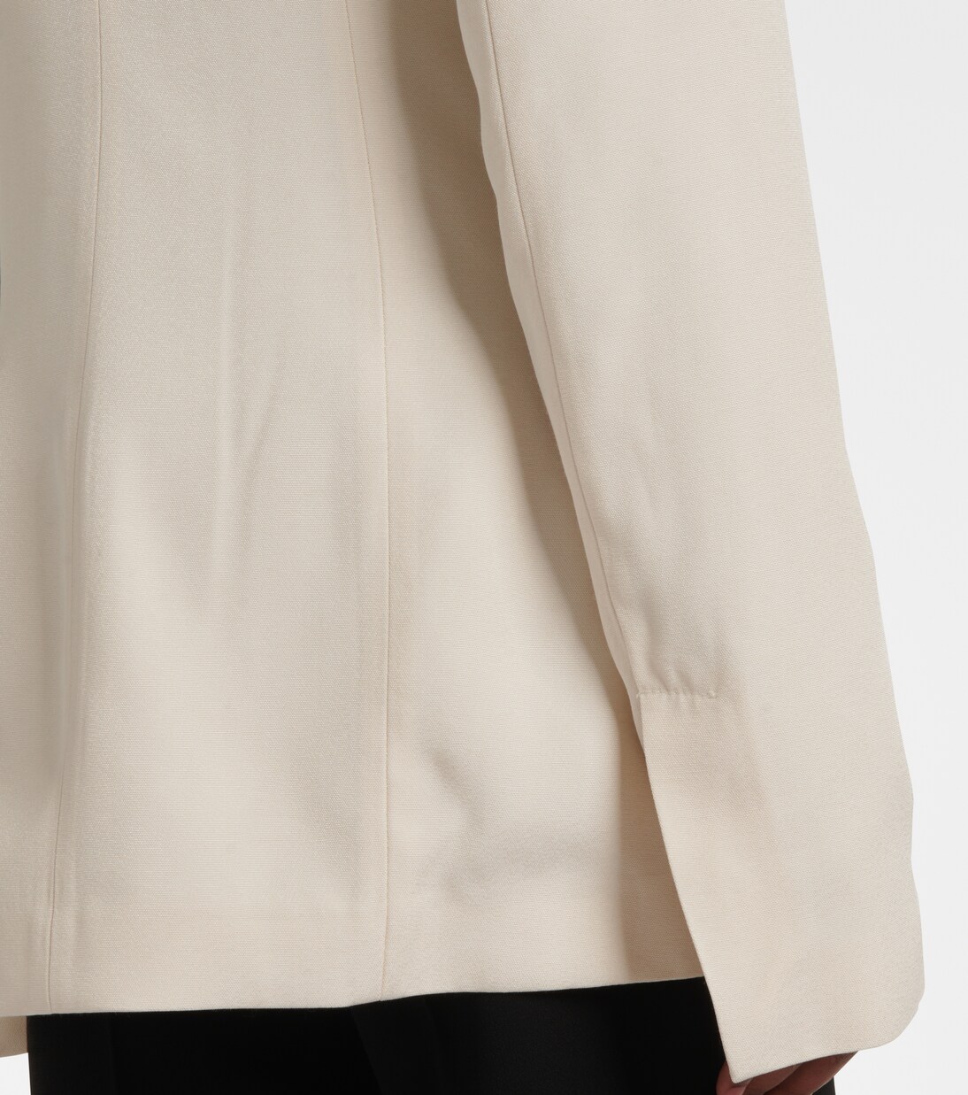 Cinched jacket in white - Toteme | Mytheresa