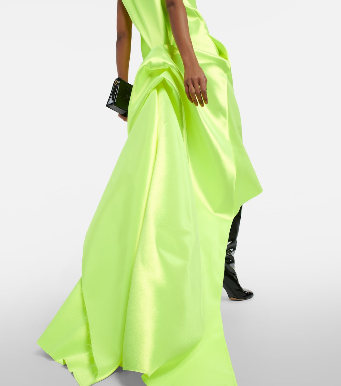 Aedi midi dress in yellow - Sportmax | Mytheresa