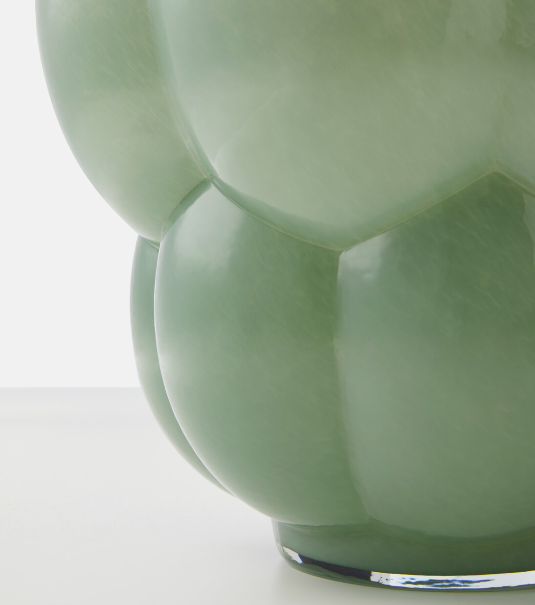 Uva Large glass vase in green - AYTM | Mytheresa