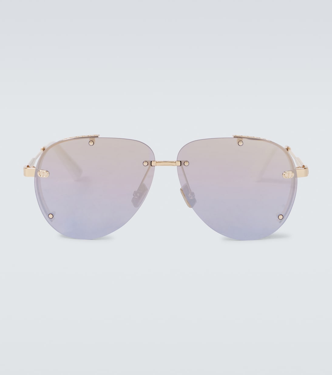 NeoDior A1U aviator sunglasses in metallic - Dior Eyewear | Mytheresa