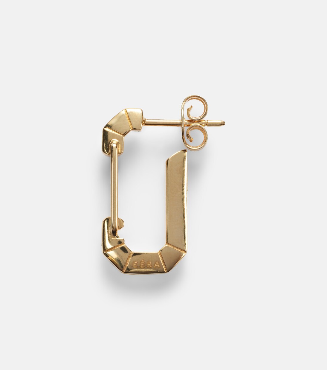 EÉRA 18kt gold single hoop earring in gold - Eera | Mytheresa