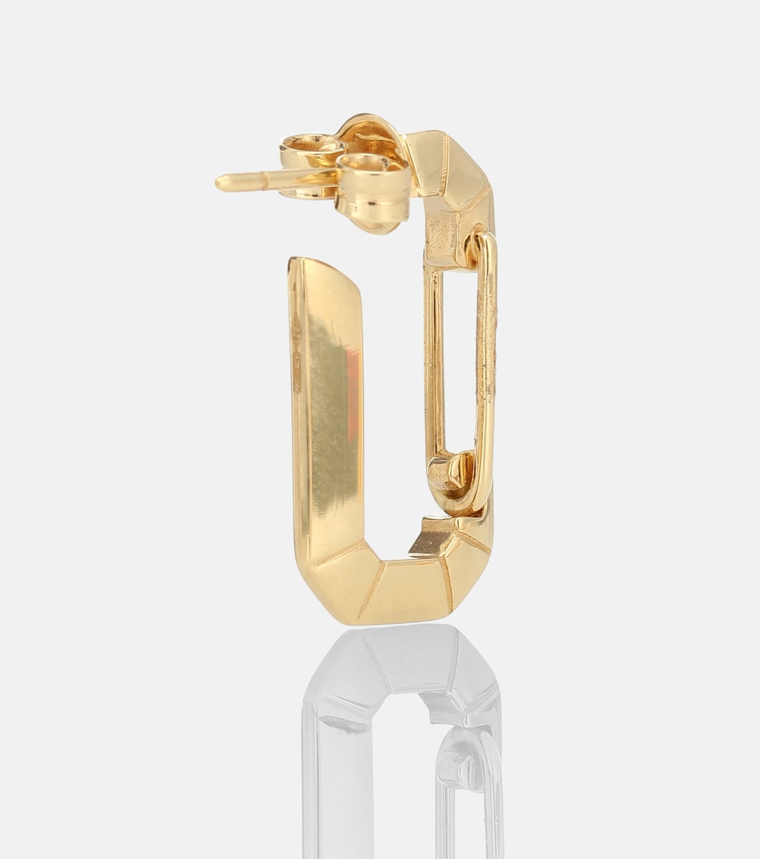 EÉRA 18kt gold single hoop earring in gold - Eera | Mytheresa