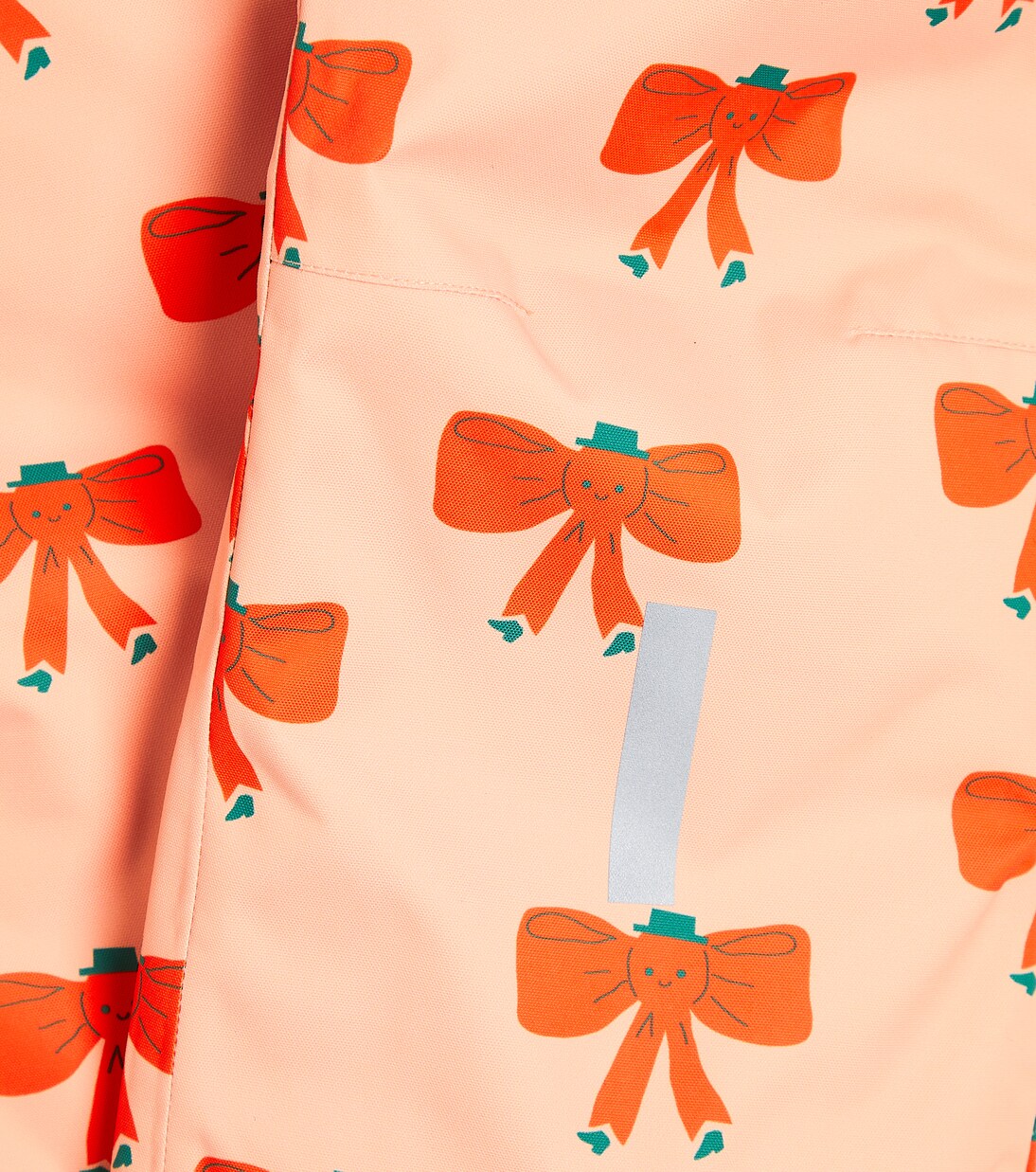 오렌지 Tiny Bow 패딩 스노우 팬츠 - Tinycottons | Mytheresa