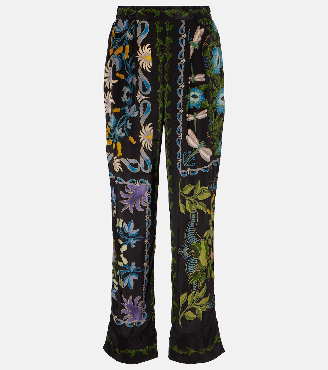 Winter Garden pajama pants in multicoloured - Farm Rio | Mytheresa