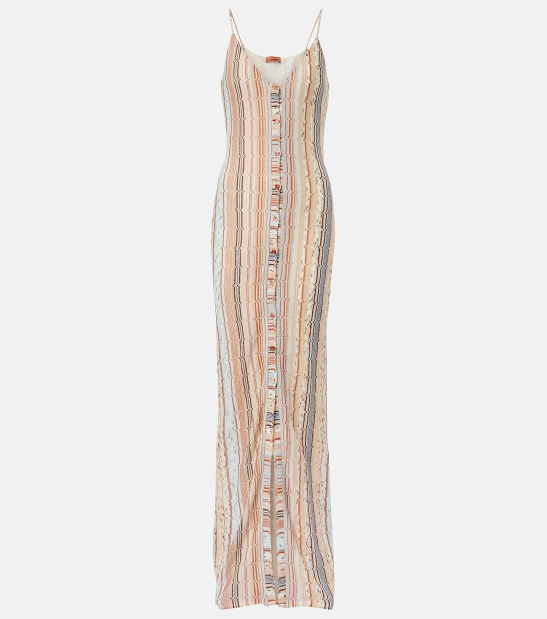 Maxikleid aus Strick in Beige - Missoni | Mytheresa