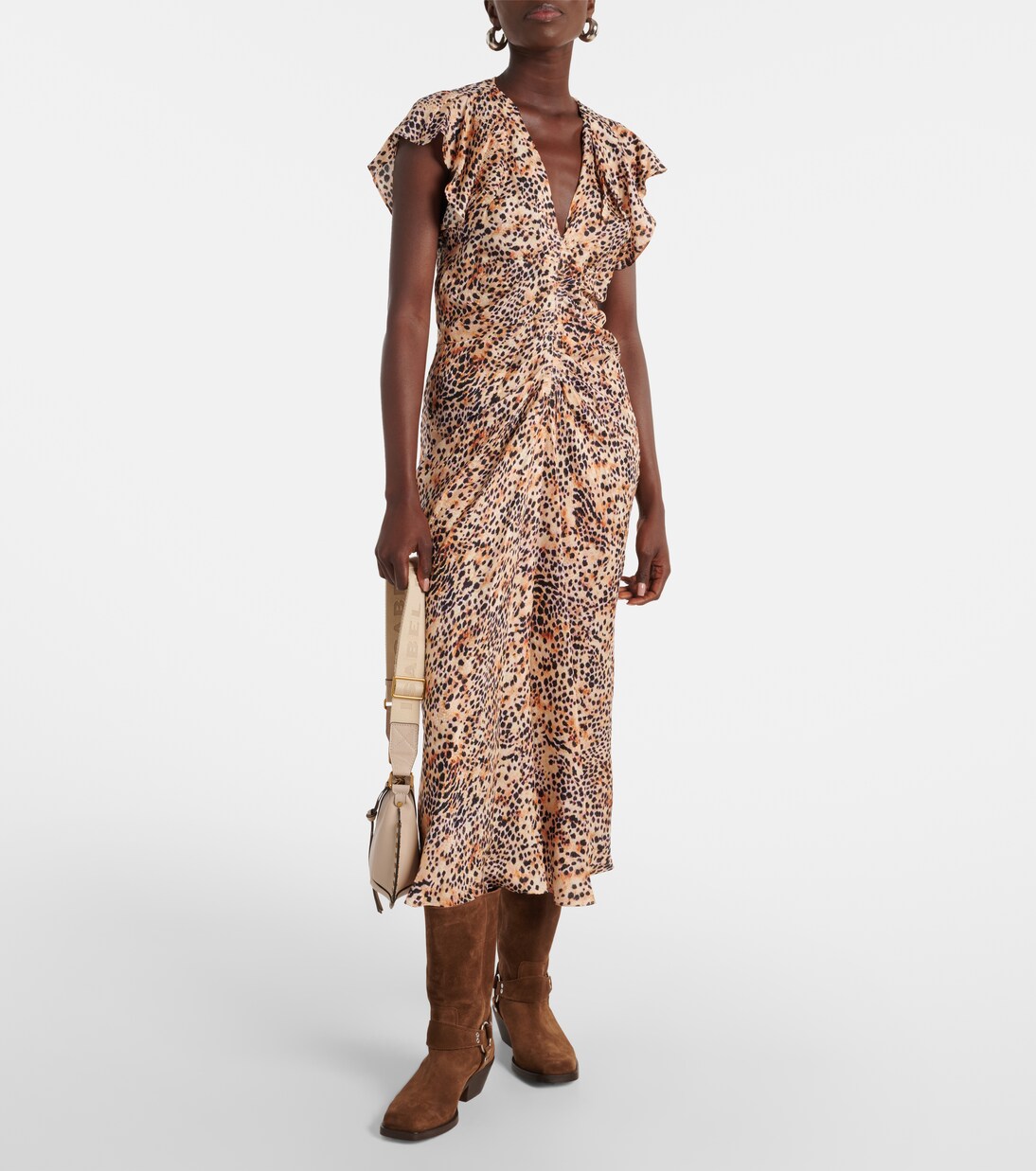 棕色的Antya皮革及踝靴 - Isabel Marant | Mytheresa美遴世