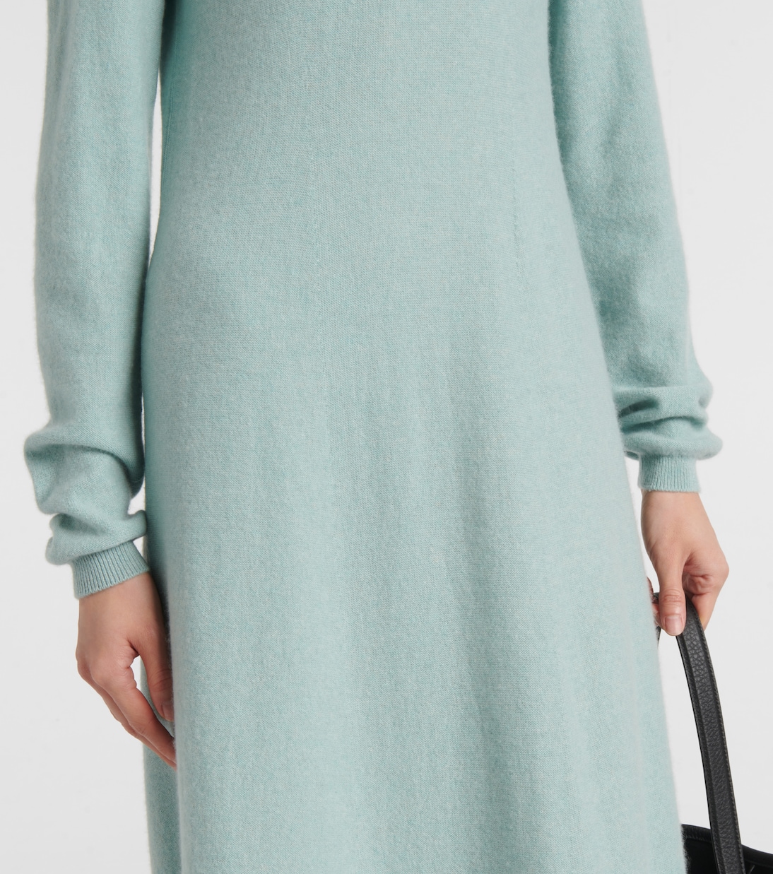 Alpe cashmere midi dress in green - Loro Piana | Mytheresa