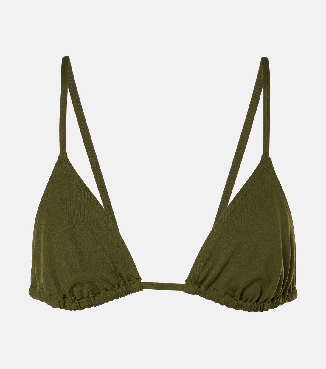Mouna bikini top in green - Eres | Mytheresa