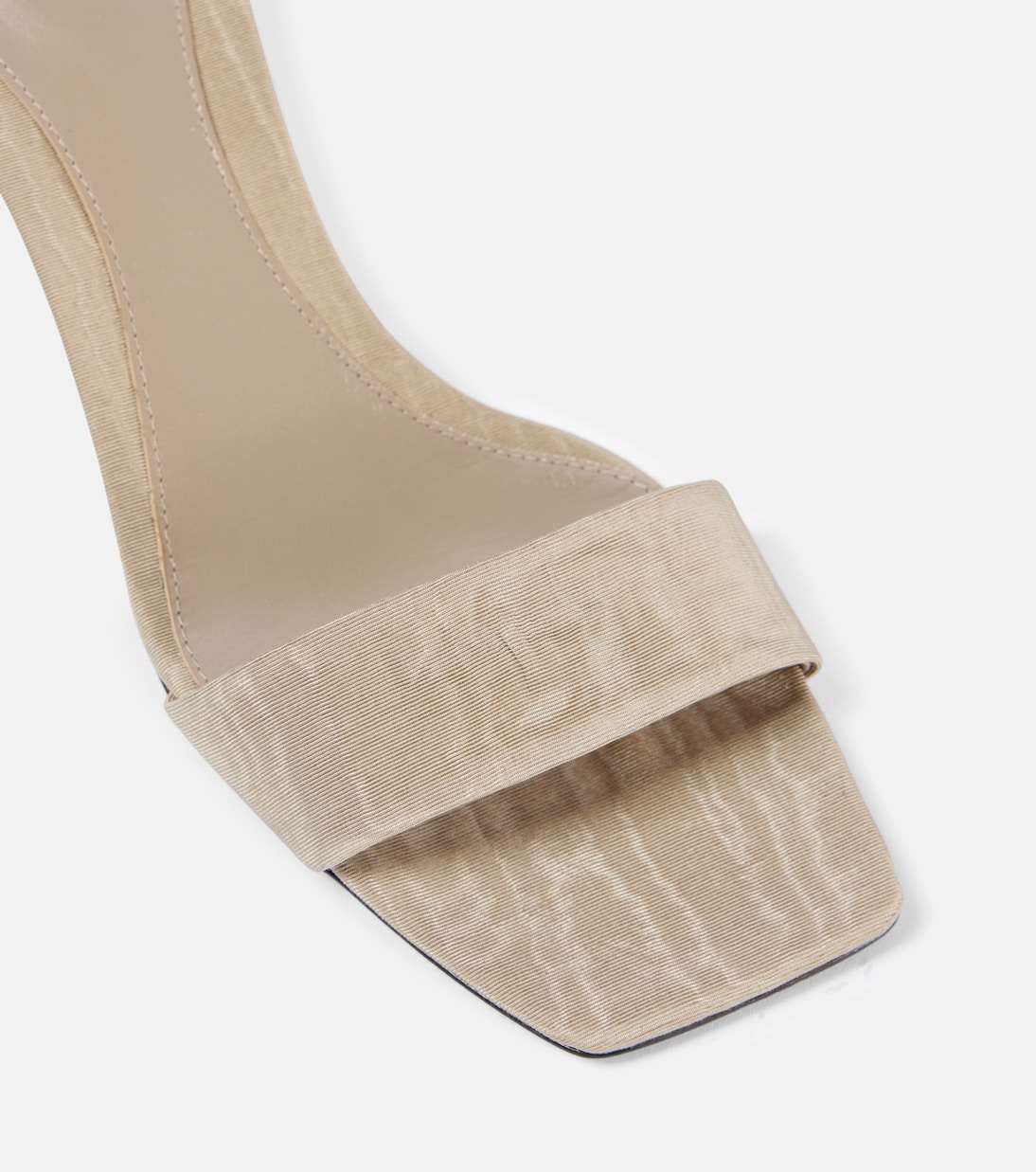 55 canvas mules in grey - Toteme | Mytheresa