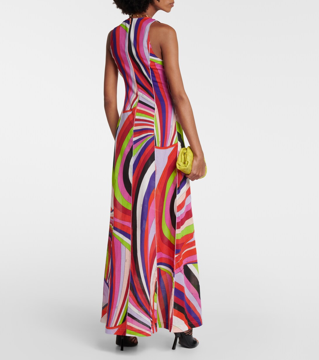 Iride cotton maxi dress in multicoloured - Pucci | Mytheresa