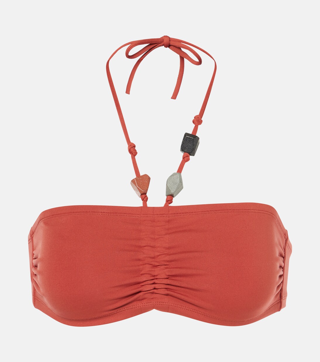 뉴트럴 Polaris 홀터넥 비즈 비키니 탑 - Eres | Mytheresa