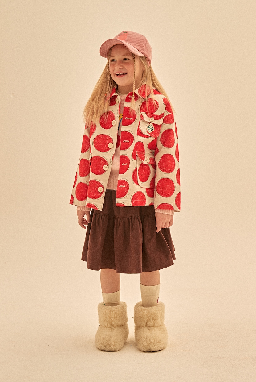 Red Dot cotton jacket in red - Jellymallow | Mytheresa