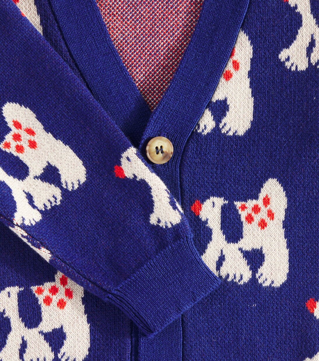 Baby printed cotton cardigan in blue - Bobo Choses | Mytheresa