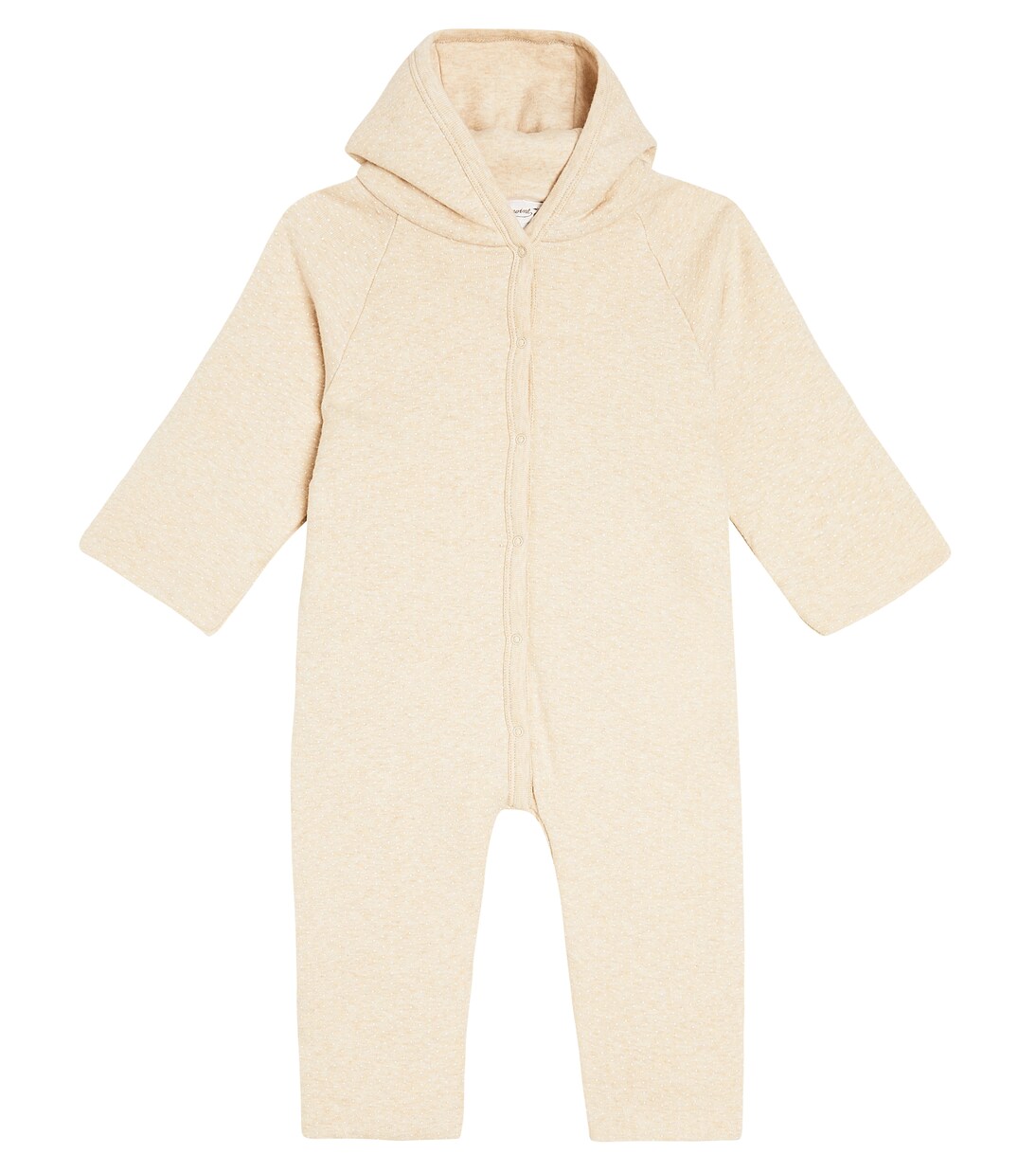 Baby Barni polka-dot cotton onesie in beige - Bonpoint | Mytheresa