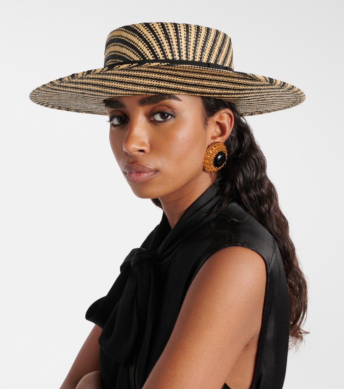 Striped hat in multicoloured - Nina Ricci | Mytheresa