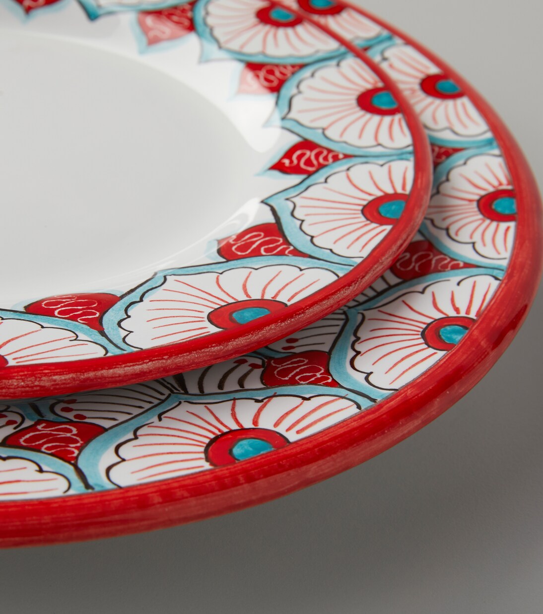 Peacock dinner plate in multicoloured - Les Ottomans | Mytheresa