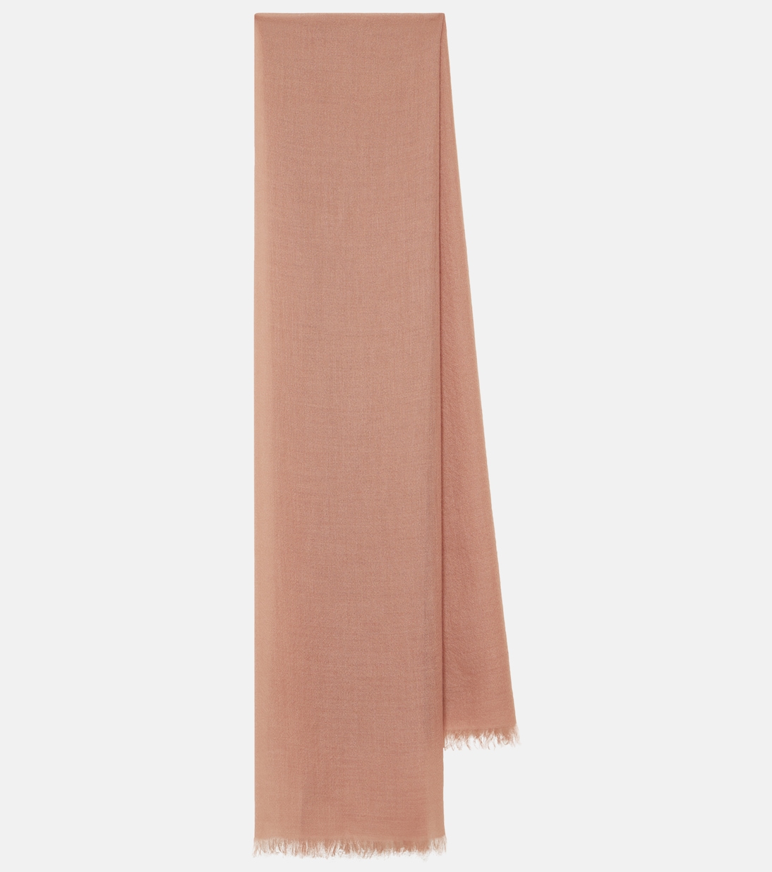 Pañuelo de cachemir y seda en naranja - Brunello Cucinelli | Mytheresa
