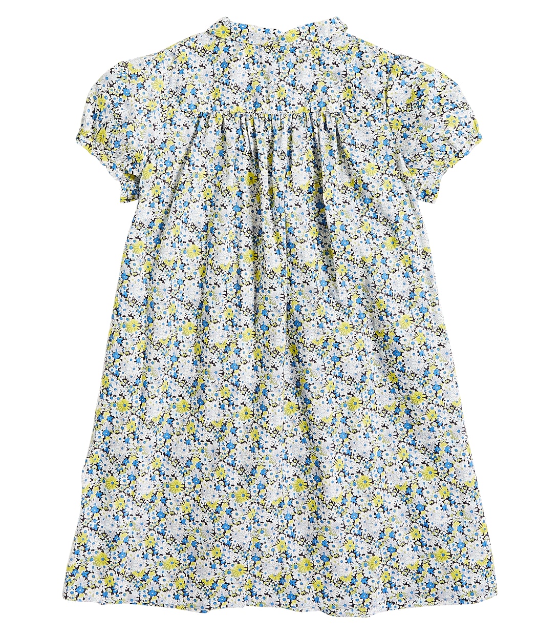 Candice smocked floral cotton dress in blue - Bonpoint | Mytheresa