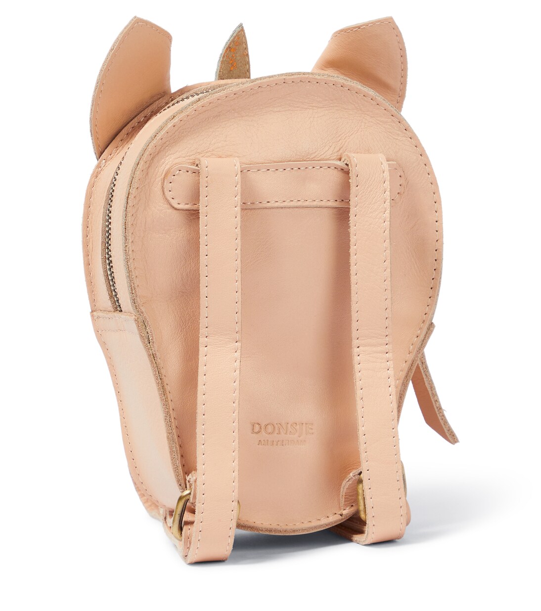 Kapi leather backpack in pink - Donsje | Mytheresa