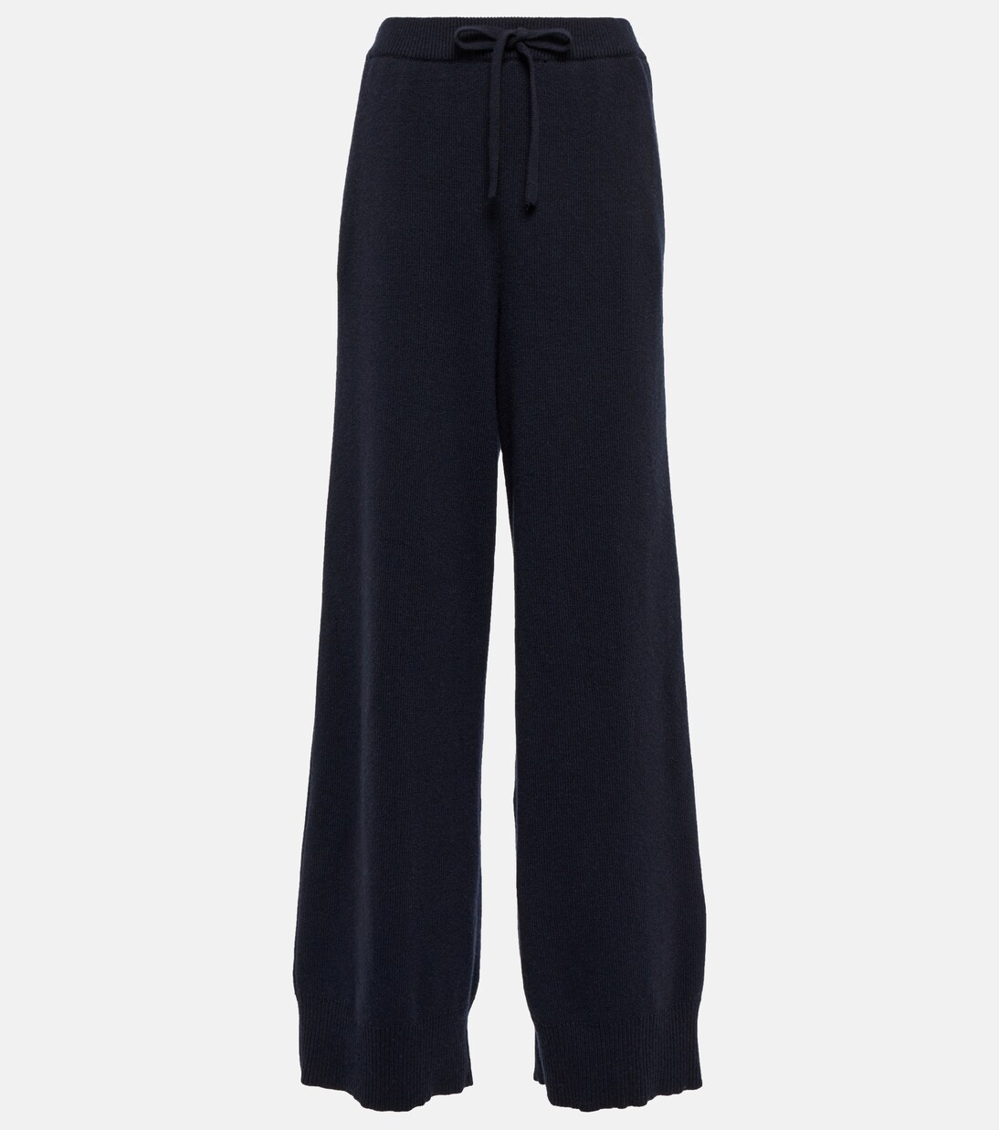 Anton cashmere high-rise pants in blue - The Row | Mytheresa