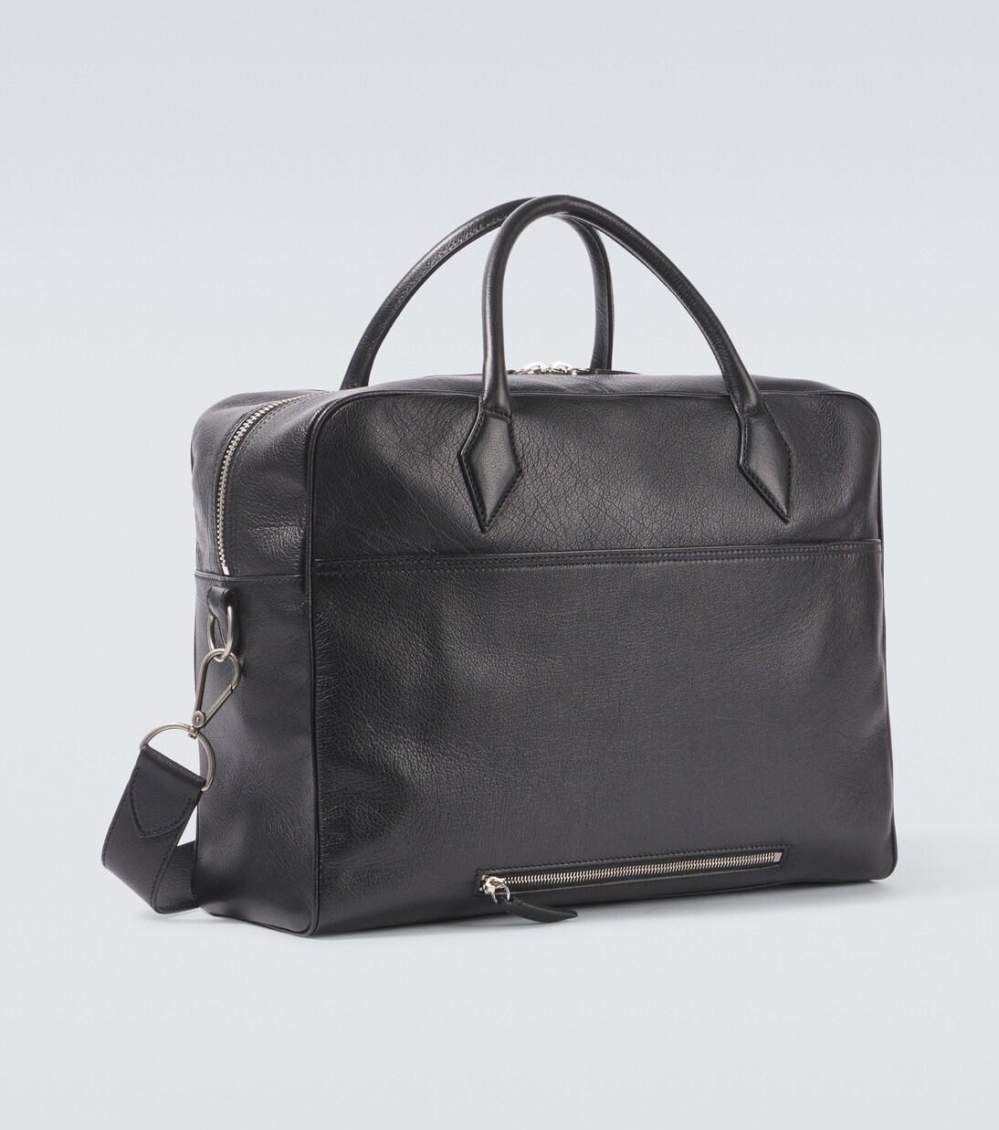 Closer leather briefcase in black - Metier | Mytheresa