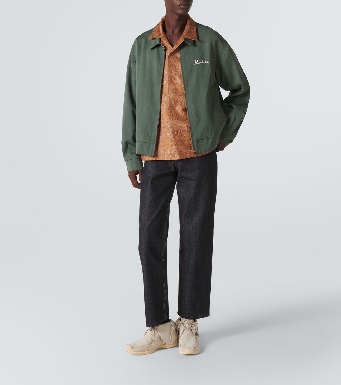 그린 Alcan 울 리넨 새틴 재킷 - Visvim | Mytheresa