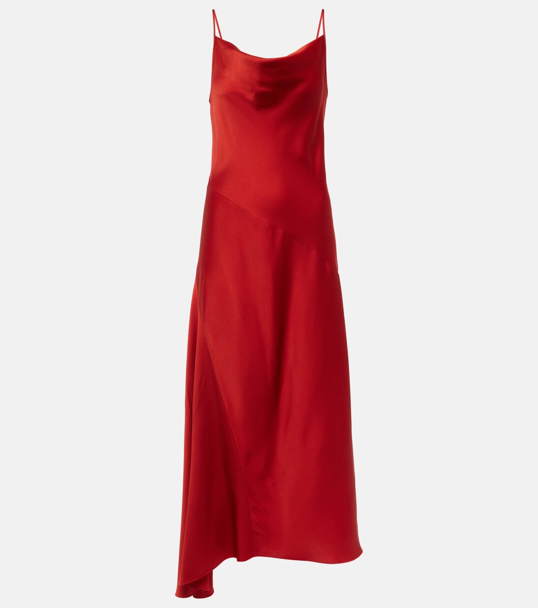 Netto satin slip dress in red - Max Mara | Mytheresa
