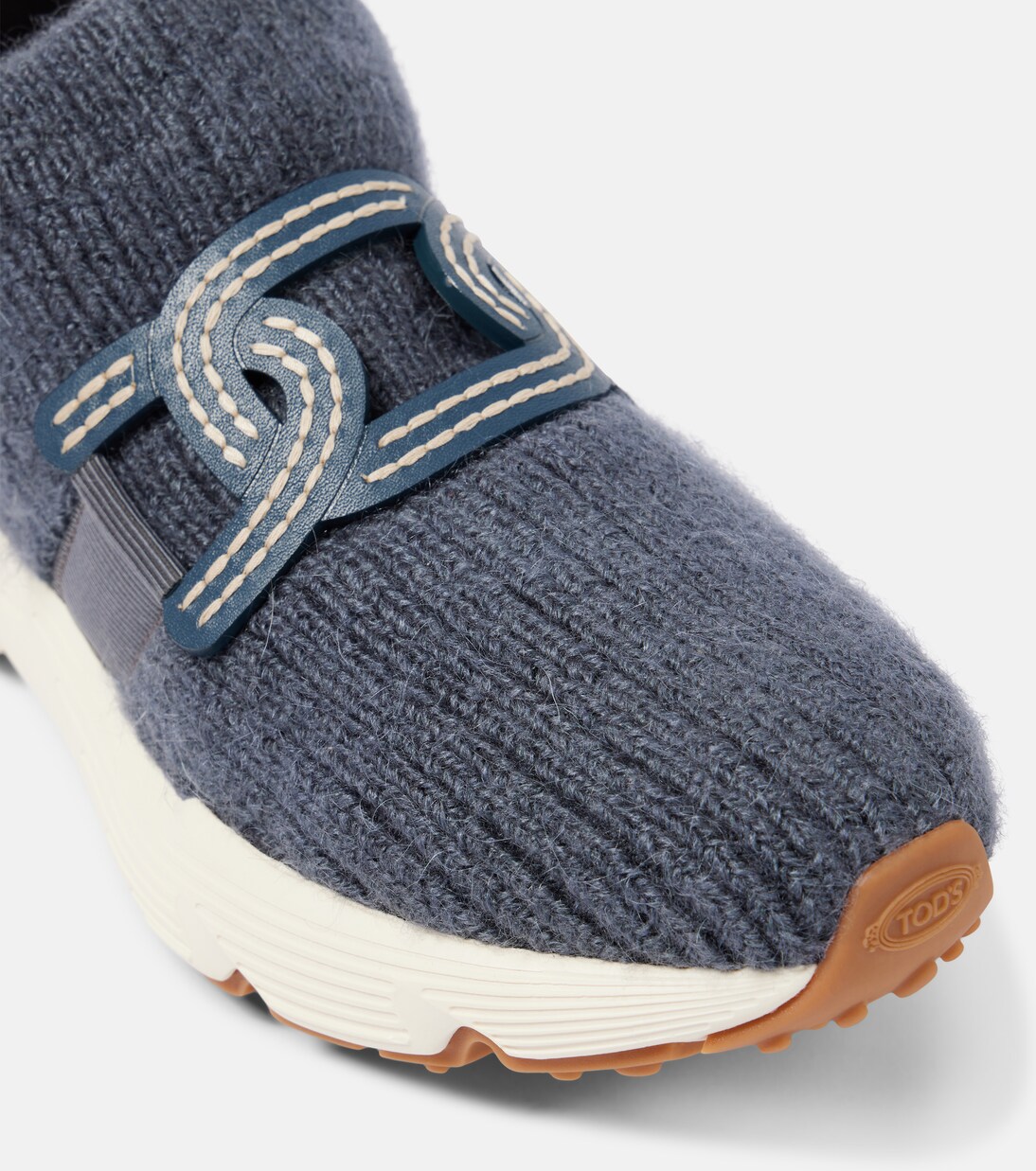 Kate knitted sneakers in blue - Tods | Mytheresa