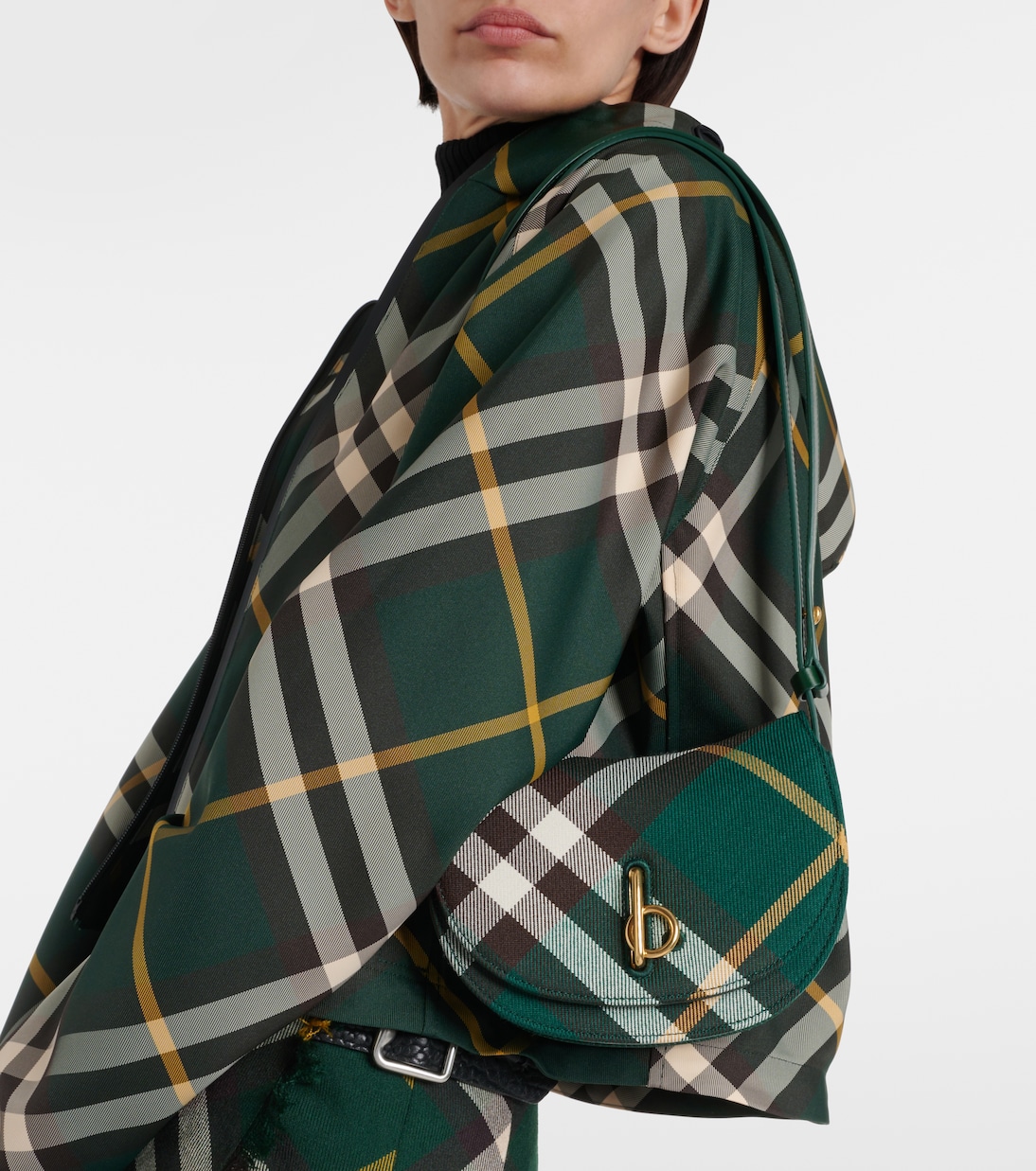 Rocking Horse Mini shoulder bag in green - Burberry | Mytheresa