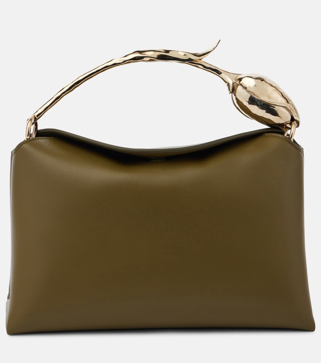Tote Bloom Medium de piel en verde - Erdem | Mytheresa