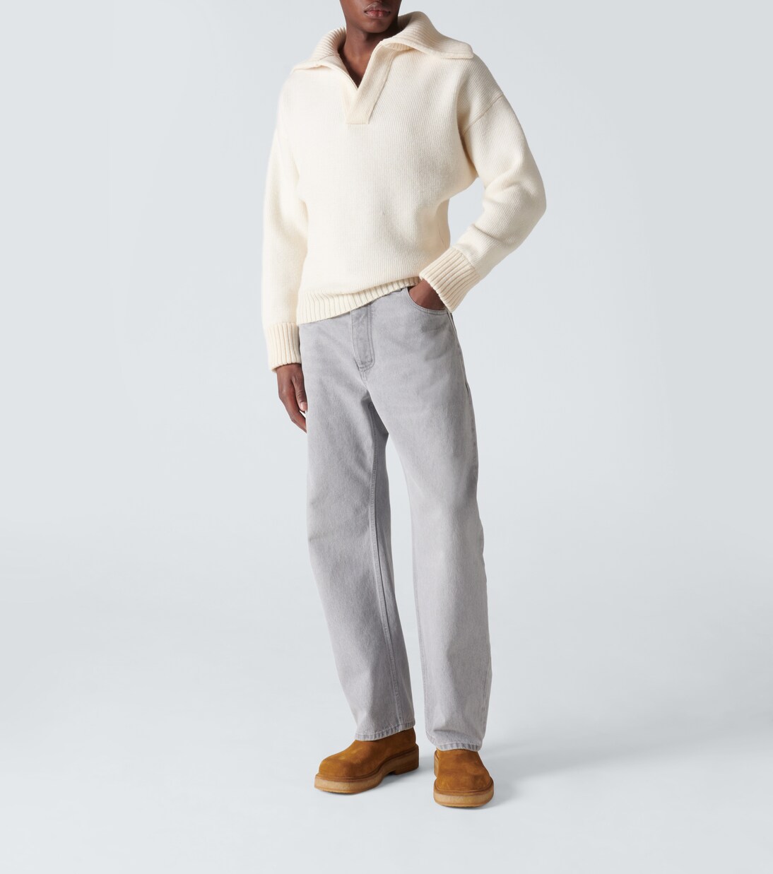 Haddock suede Chelsea boots in brown - Bottega Veneta | Mytheresa