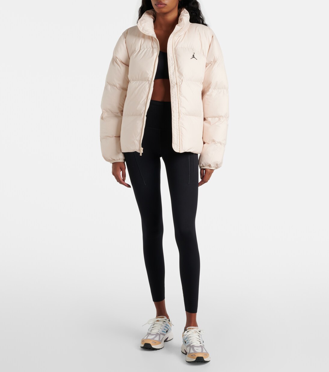 Jordan puffer jacket in beige - Nike | Mytheresa